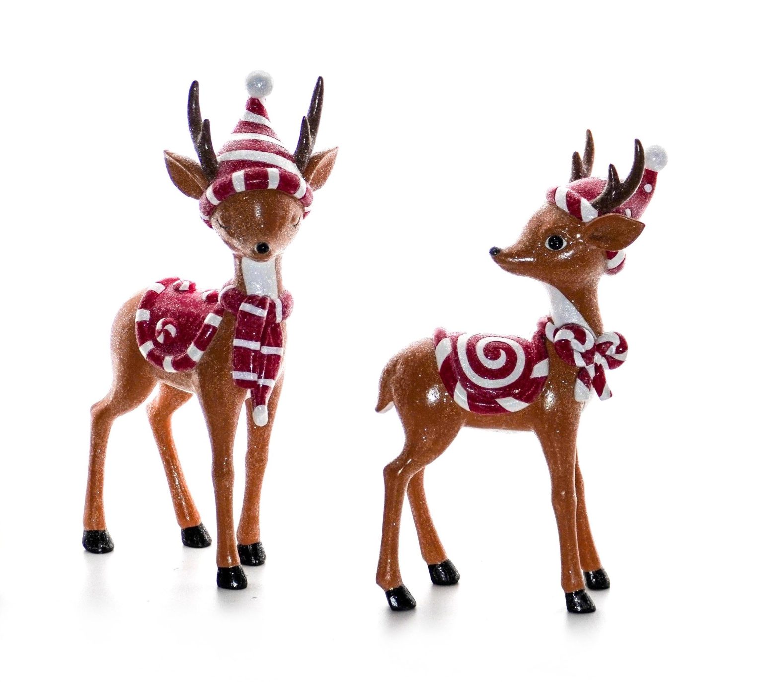 Candy Cane Deer - The Christmas Barn